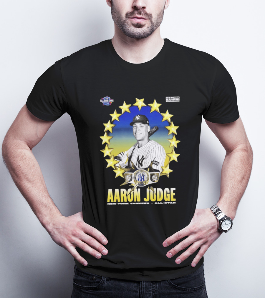 Aaron Judge New York Yankees All Star MVP 2026 Philadelphia Event Stars T-Shirt