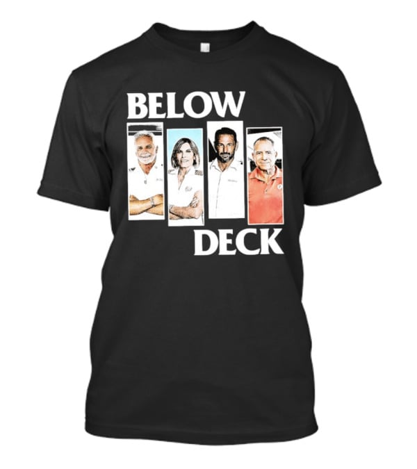 Below Deck Captains Lee Rosbach Sandy Yawn Portraits T-Shirt