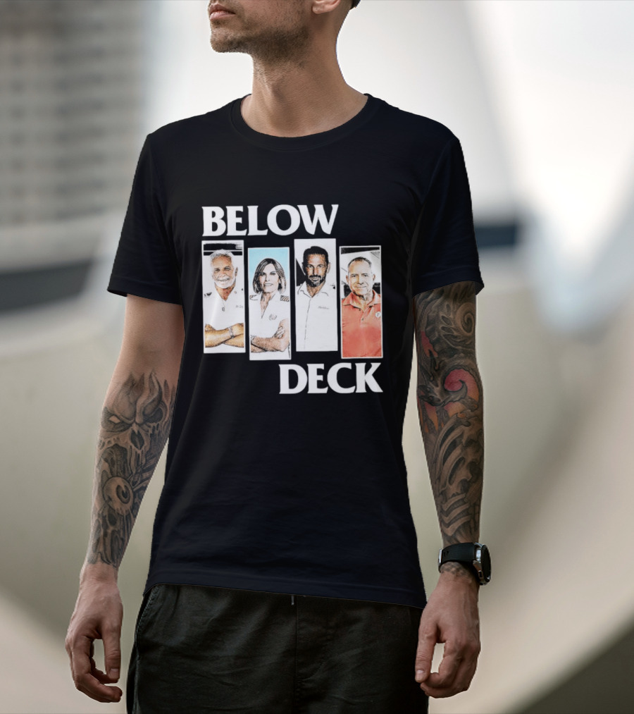Below Deck Captains Lee Rosbach Sandy Yawn Portraits T-Shirt