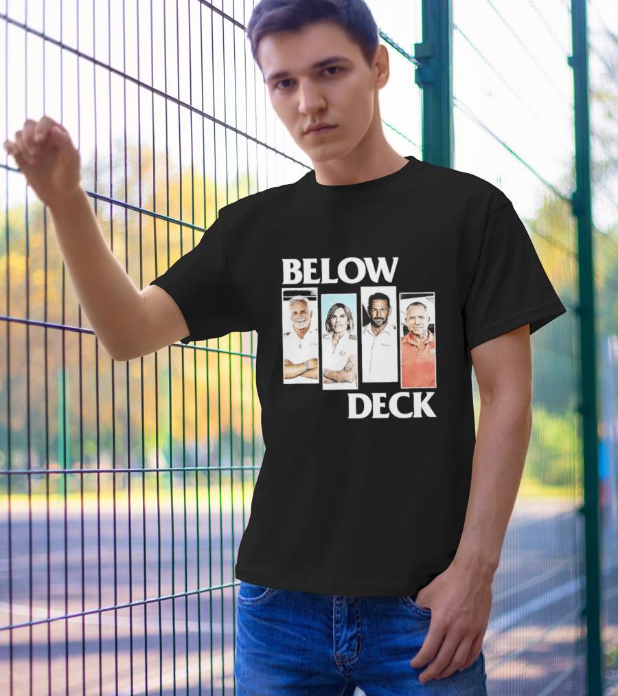 Below Deck Captains Lee Rosbach Sandy Yawn Portraits T-Shirt