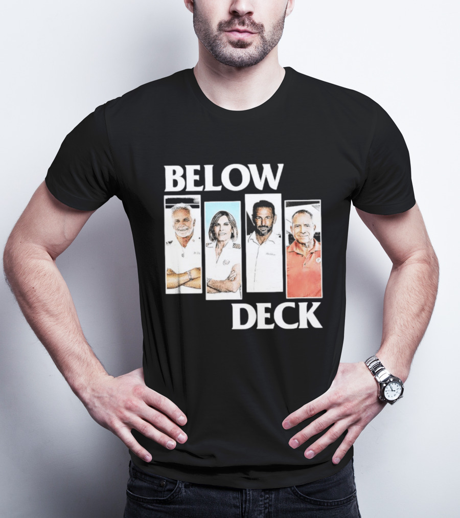 Below Deck Captains Lee Rosbach Sandy Yawn Portraits T-Shirt