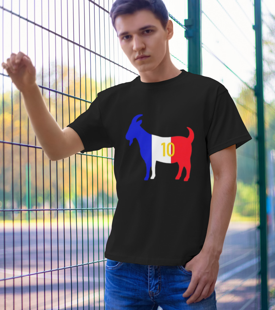 France Goat 10 Kylian Mbappe French Football Soccer Legend T-Shirt