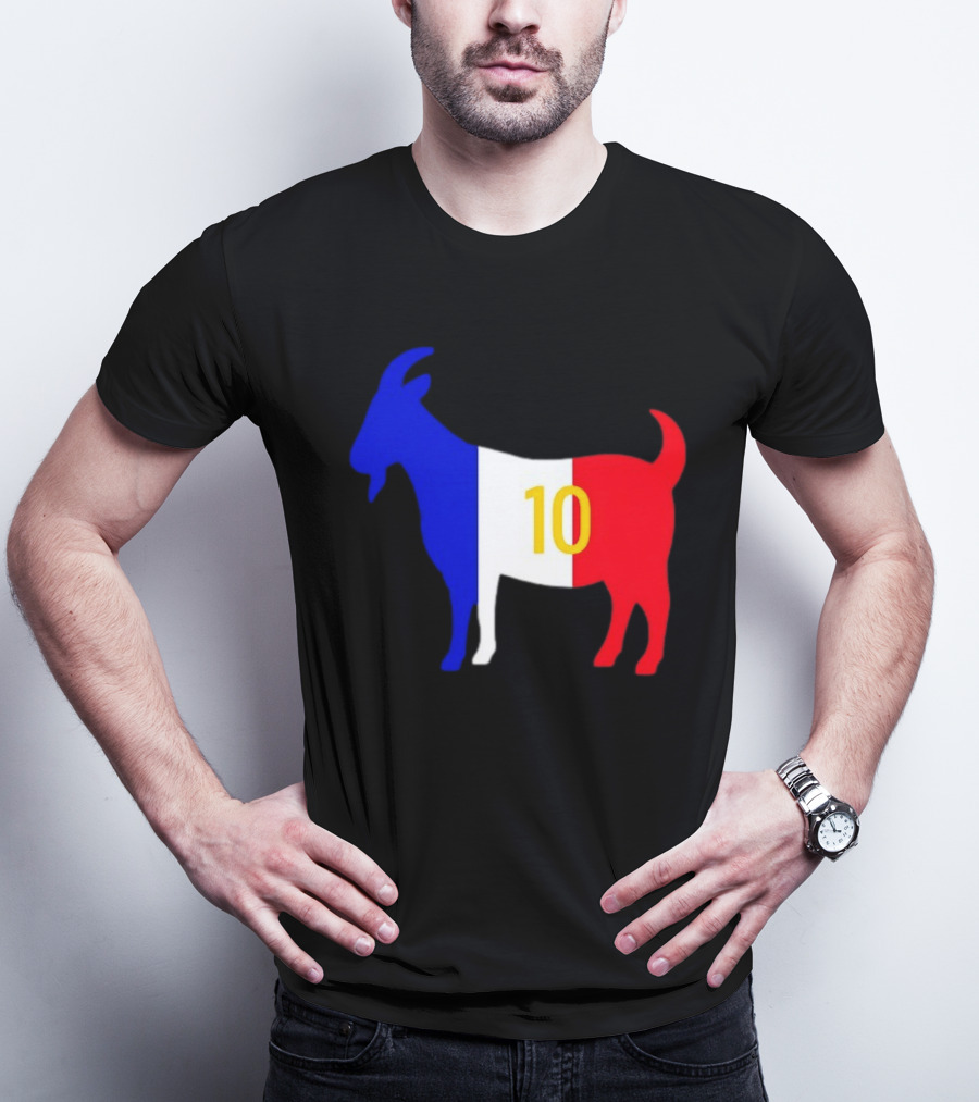 France Goat 10 Kylian Mbappe French Football Soccer Legend T-Shirt