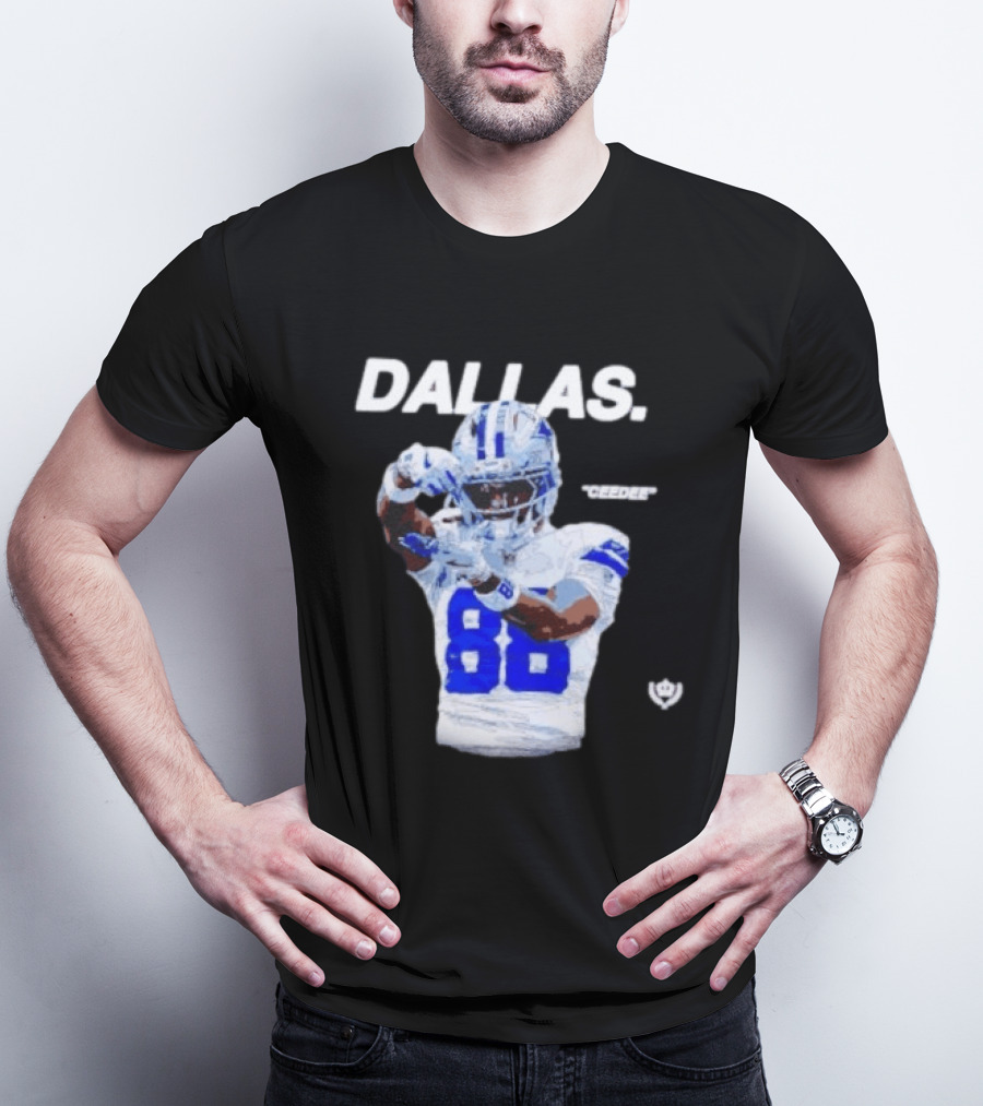 CeeDee Lamb Dallas 88 Cowboys Wide Receiver Football Player T-Shirt