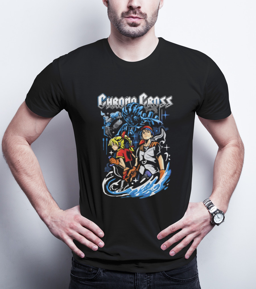 Chrono Cross Shattered Dimensions RPG Characters Adventure Gaming T-Shirt