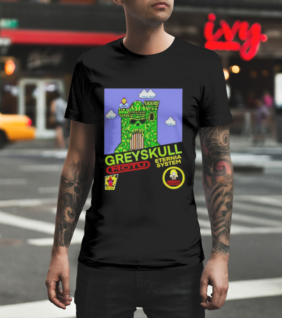 Greyskull Eternia System Motu Orko Series Castle T-Shirt