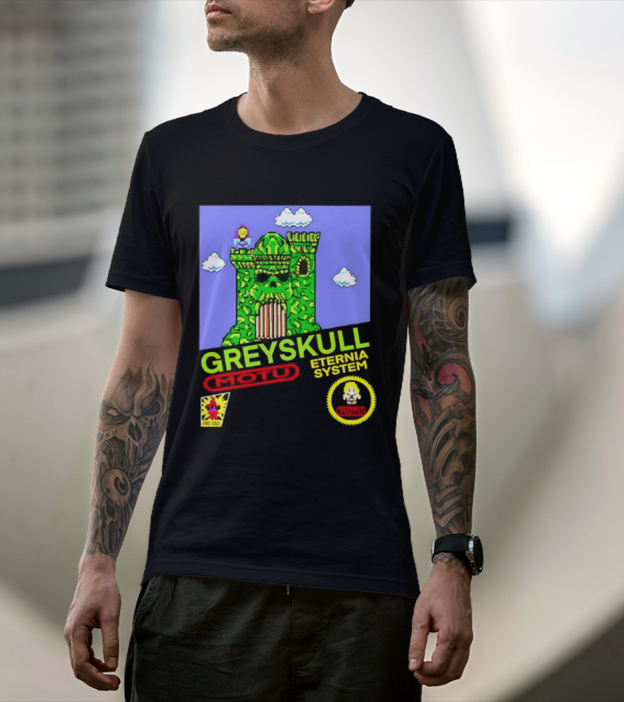 Greyskull Eternia System Motu Orko Series Castle T-Shirt