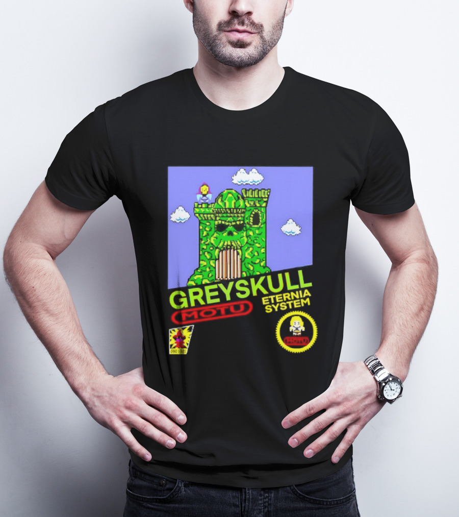 Greyskull Eternia System Motu Orko Series Castle T-Shirt