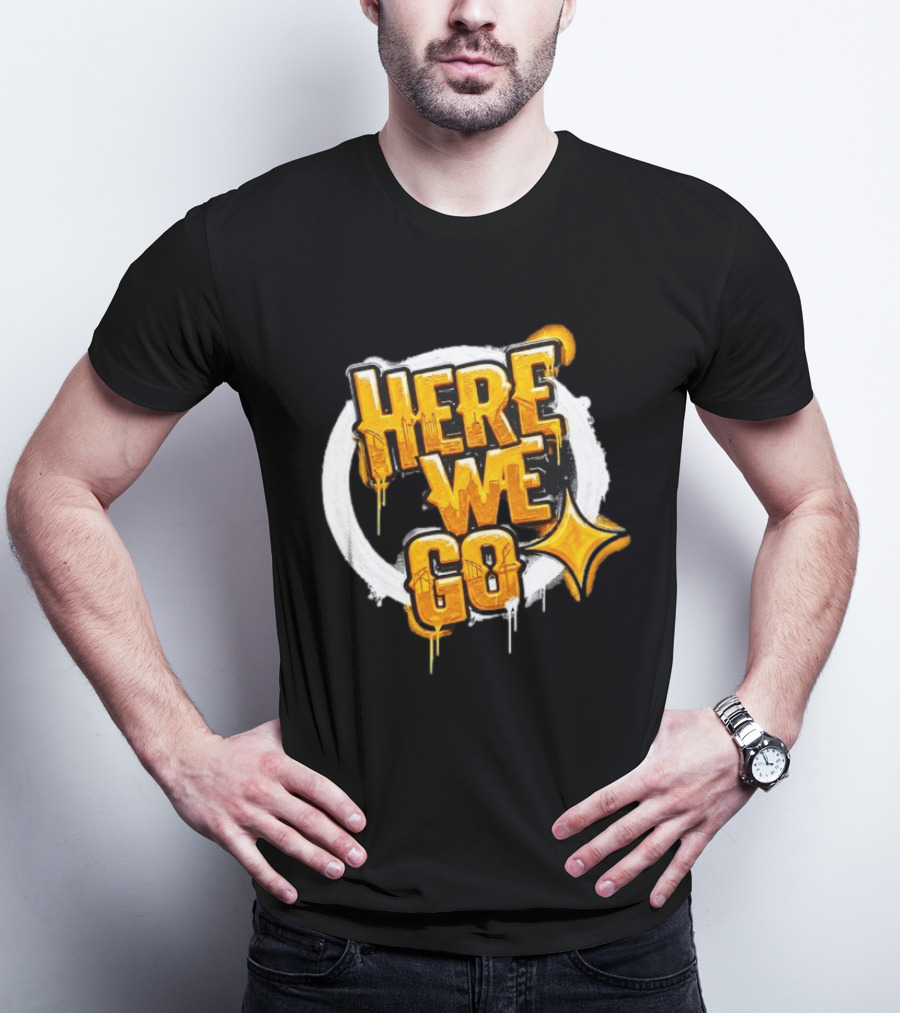 Fabrizio Romano Here We Go Transfer News Soccer Catchphrase T-Shirt