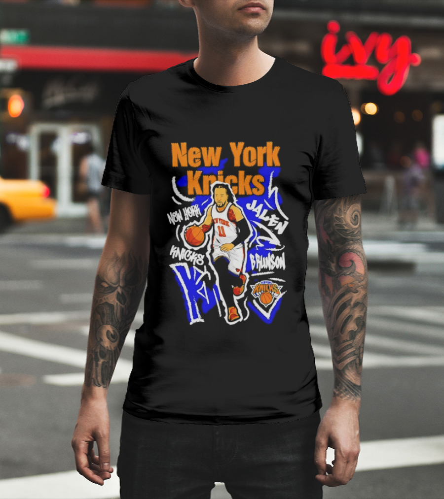 New York Knicks Jalen Brunson MVP Players NBA Basketball T-Shirt