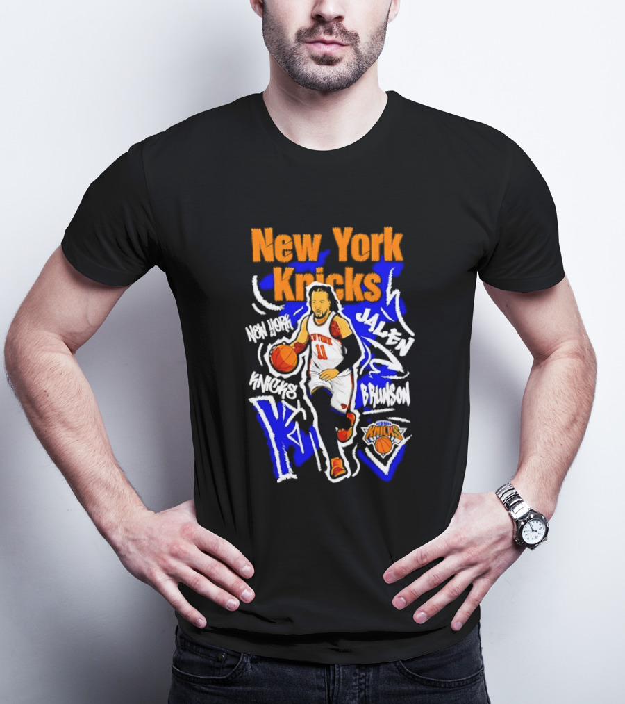 New York Knicks Jalen Brunson MVP Players NBA Basketball T-Shirt