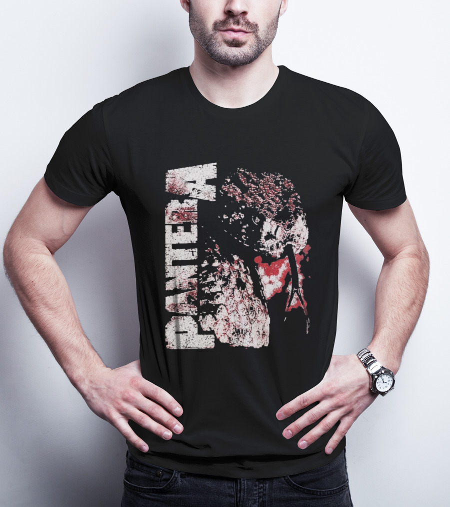 Pantera UK And EU Tour 2026 Rattlesnake Snake Skull Band T-Shirt