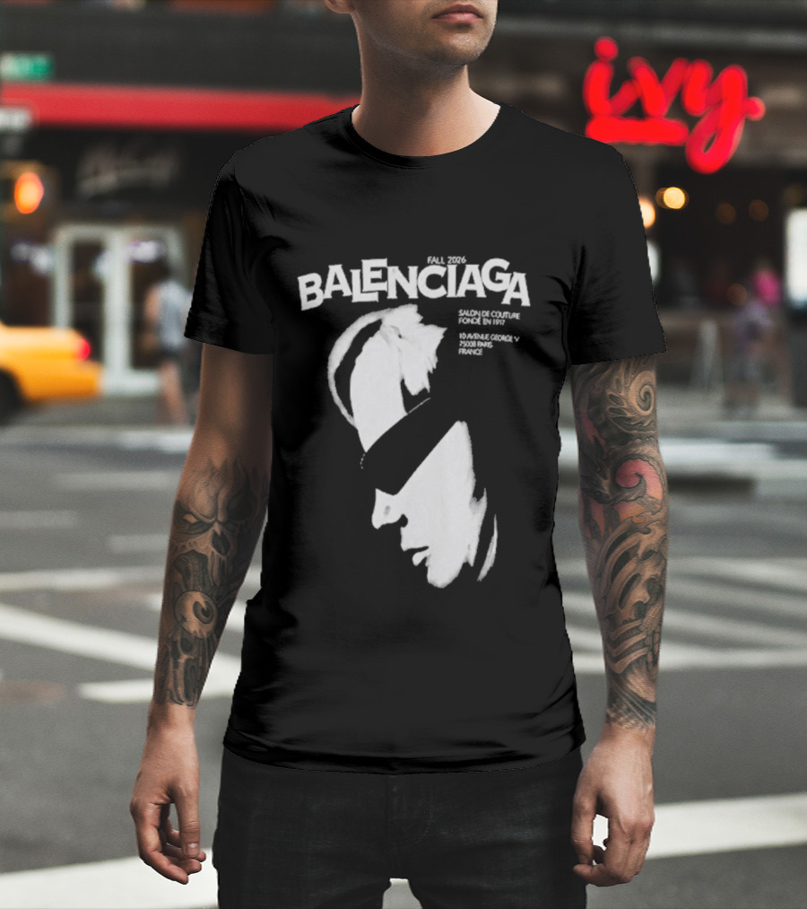 Balenciaga Fashion House Roman Reigns 2026 T-Shirt
