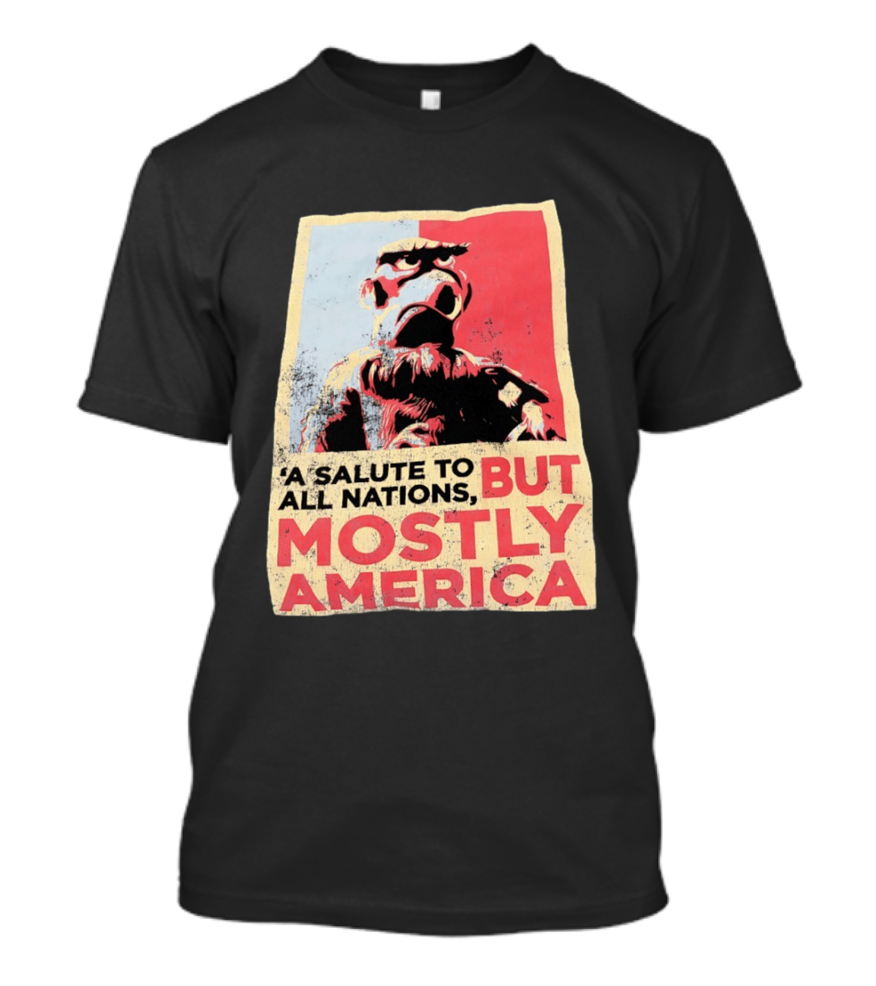 Sam The Eagle A Salute To All Nations But Mostly America Muppets T-Shirt