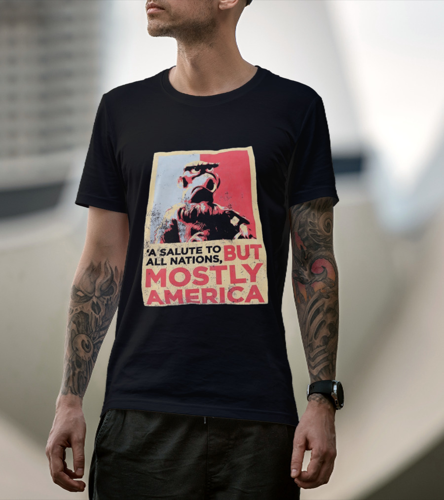 Sam The Eagle A Salute To All Nations But Mostly America Muppets T-Shirt