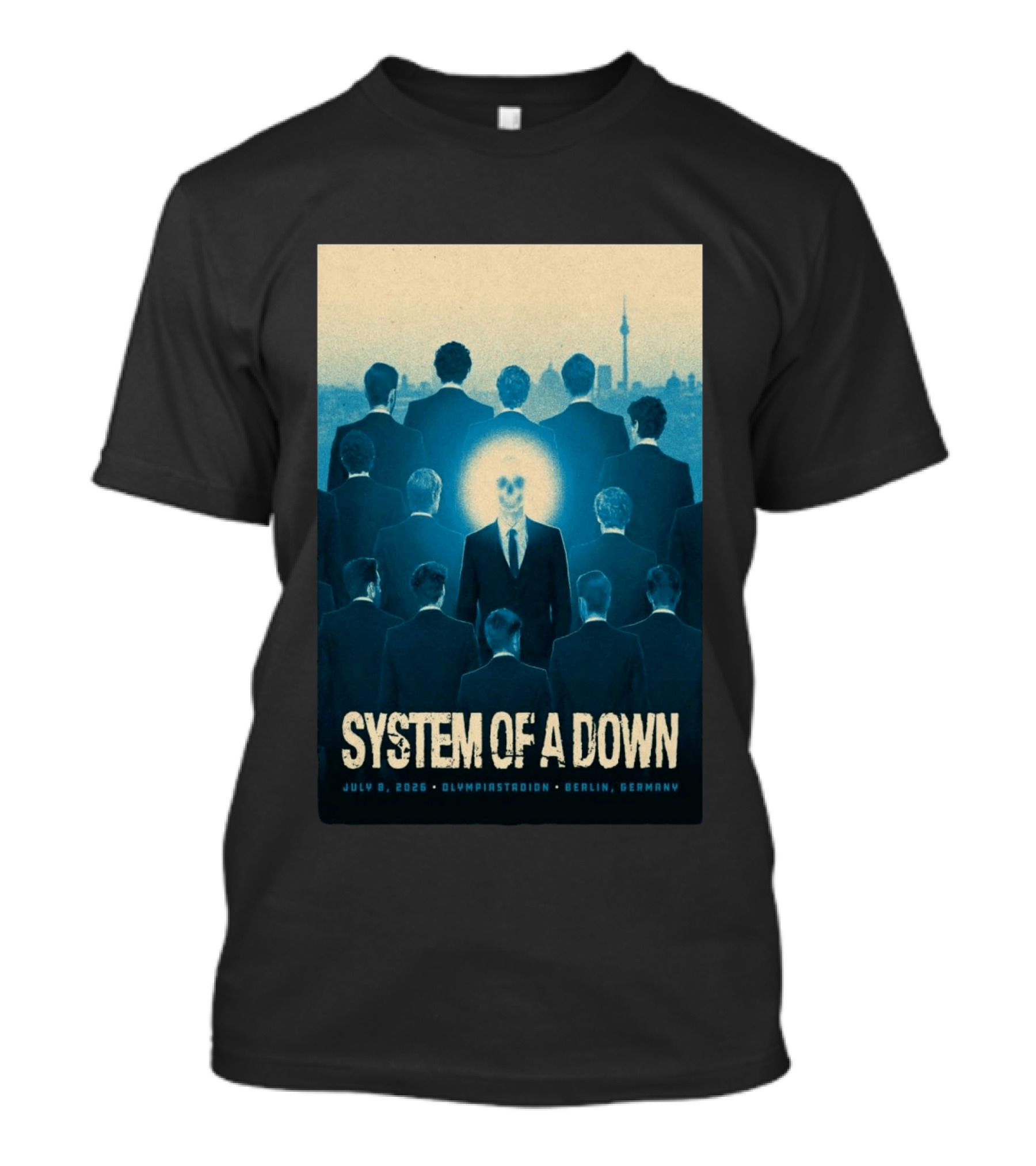 System Of A Down July 8 2026 Olympiastadion Berlin Germany T-Shirt