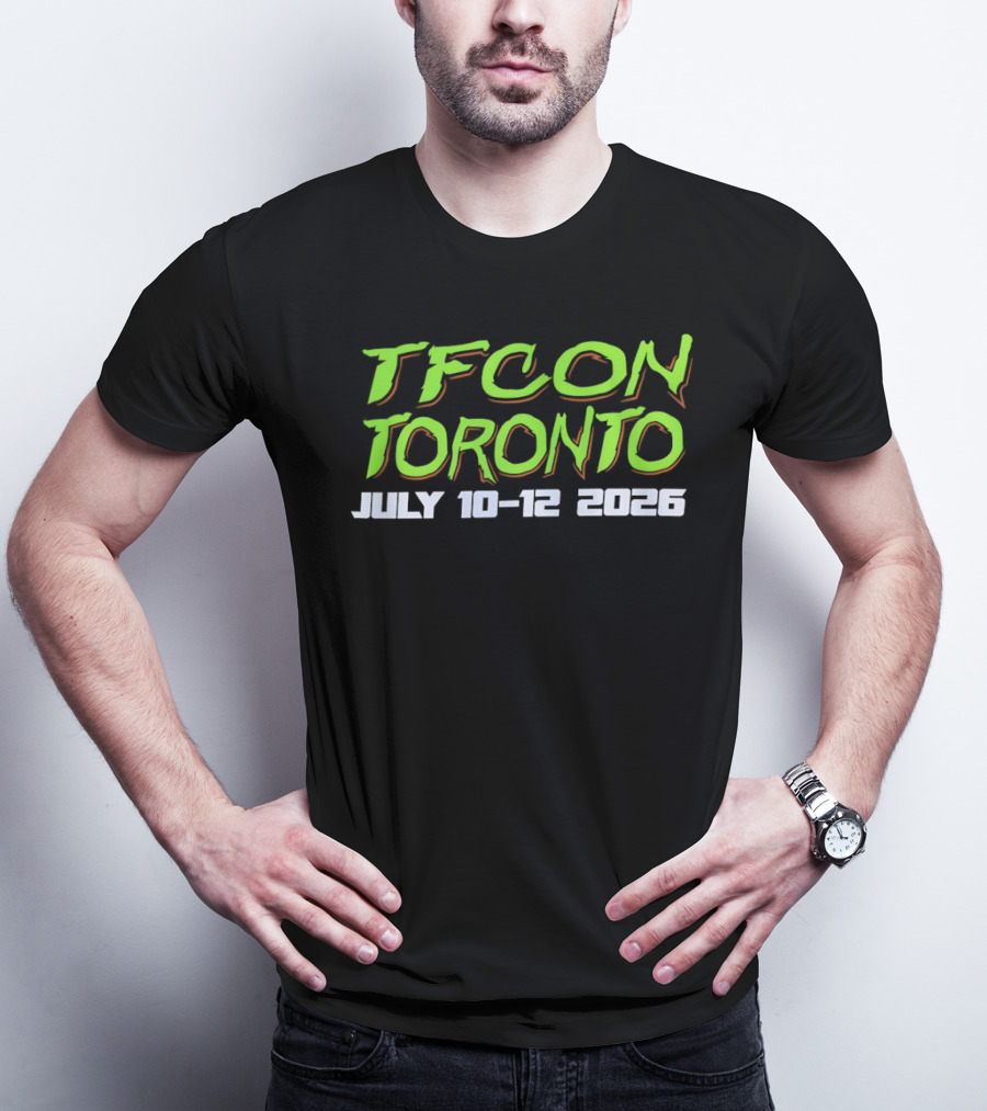 TFCon Toronto July 10 12 2026 Transformers Event T-Shirt