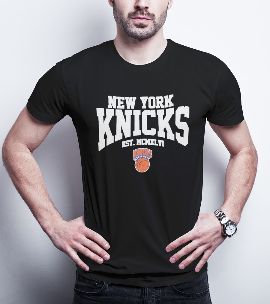New York Knicks Est. MCMXLVI Classic Basketball Team Fan T-Shirt