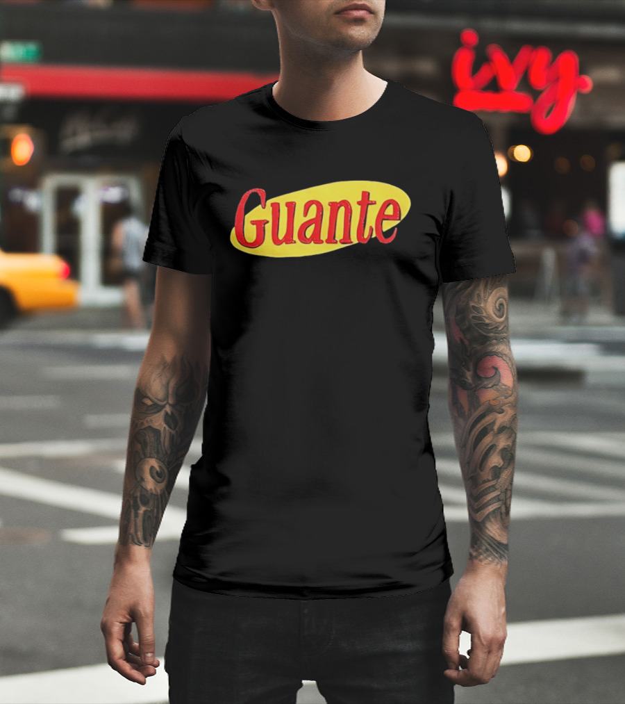 Guante Vintage Style Retro Bubble Lettering T-Shirt