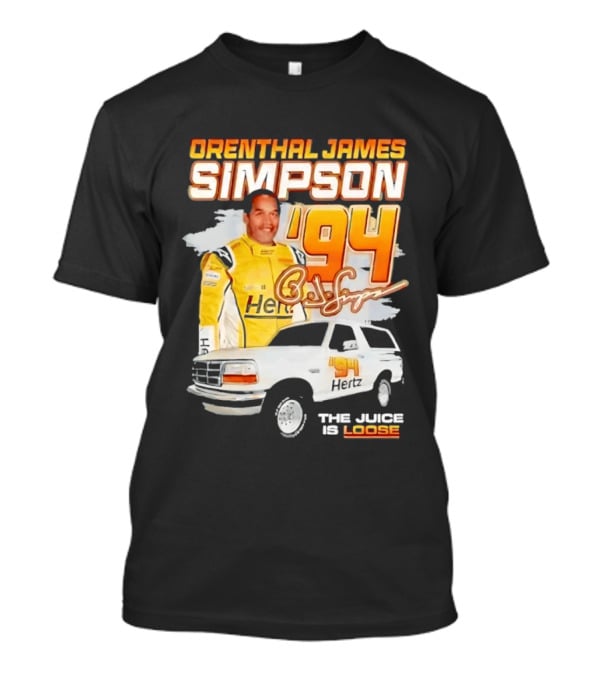Orenthal James Simpson '94 The Juice Is Loose T-Shirt