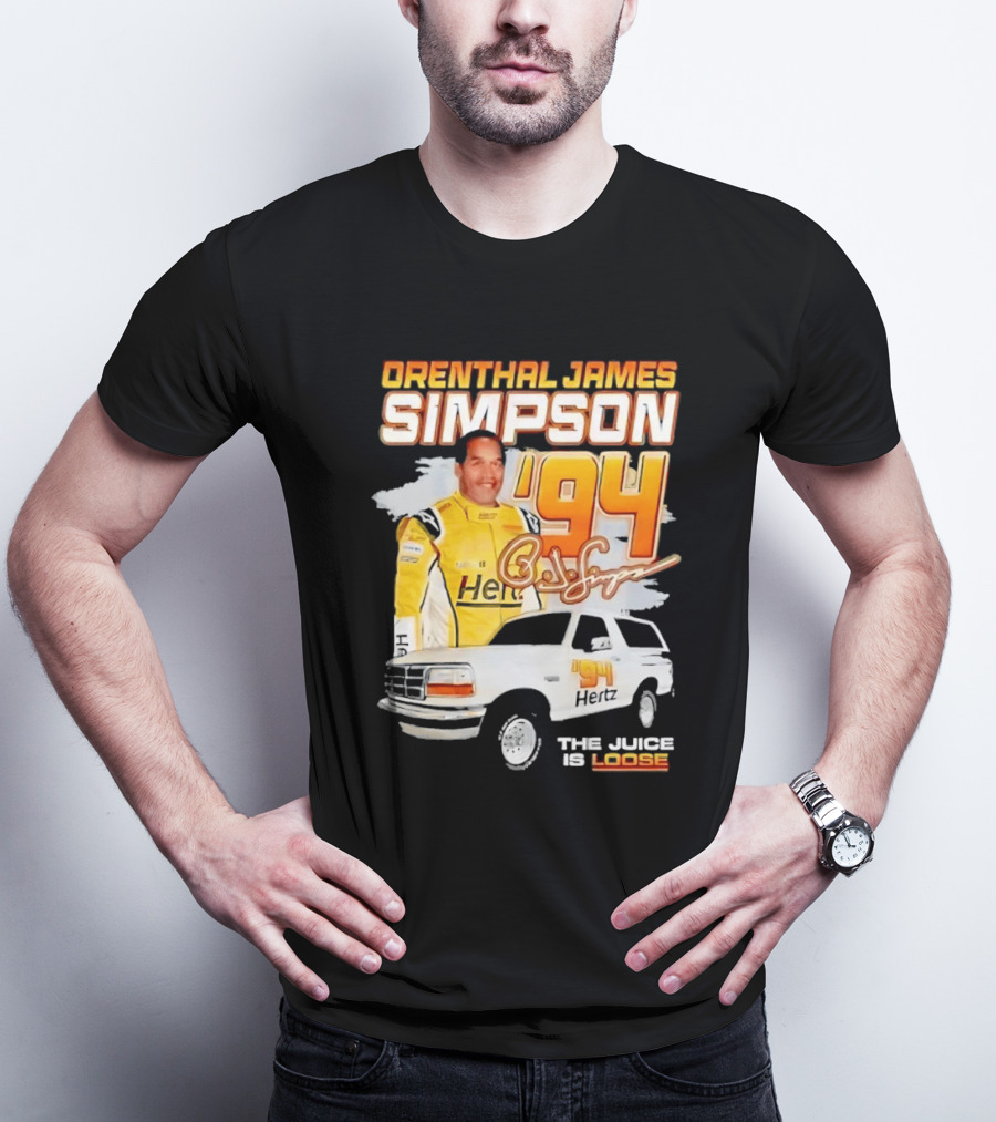 Orenthal James Simpson '94 The Juice Is Loose T-Shirt