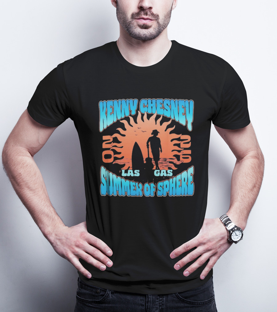 Kenny Chesney 2025 Summer Of Sphere Las Vegas T-Shirt