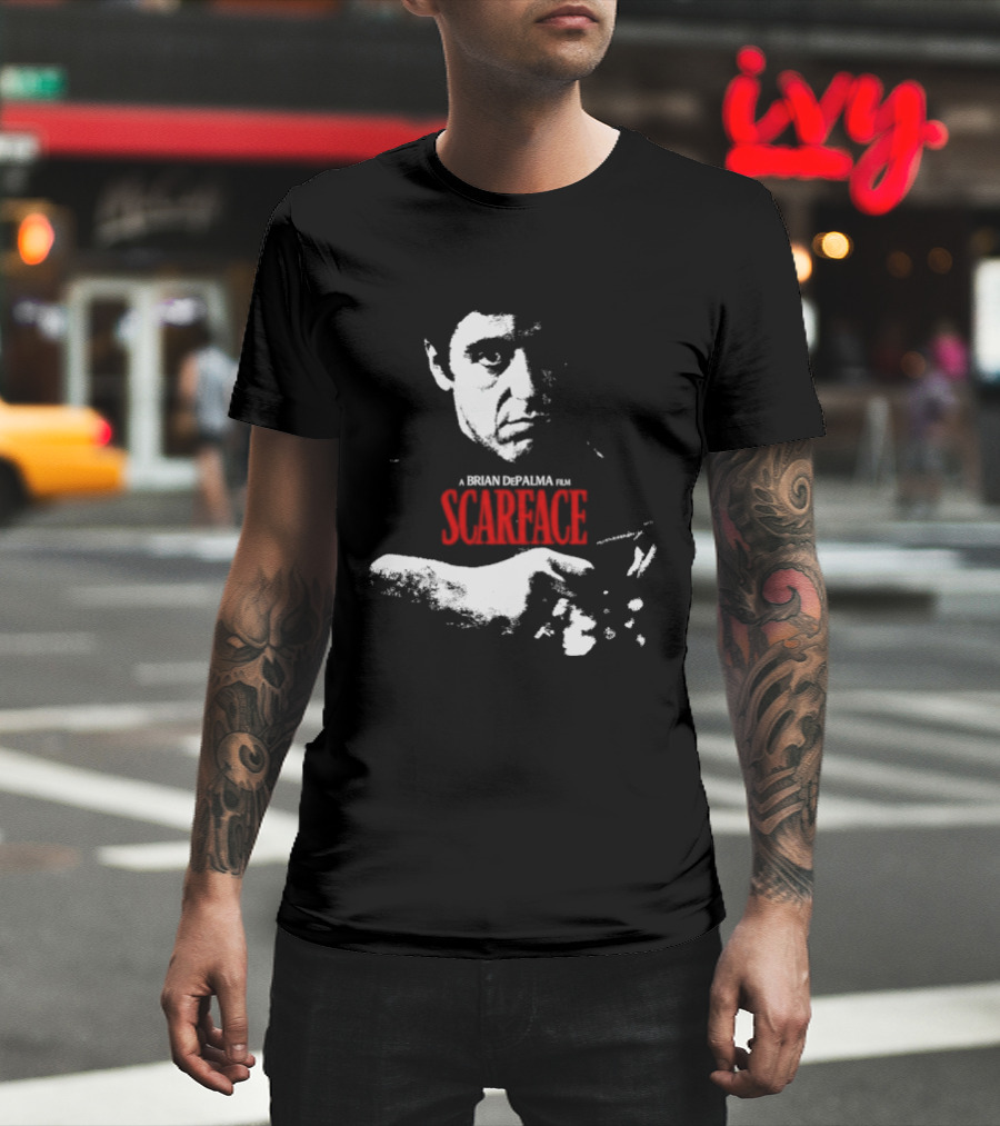 Al Pacino Scarface A Brian DePalma Film T-Shirt