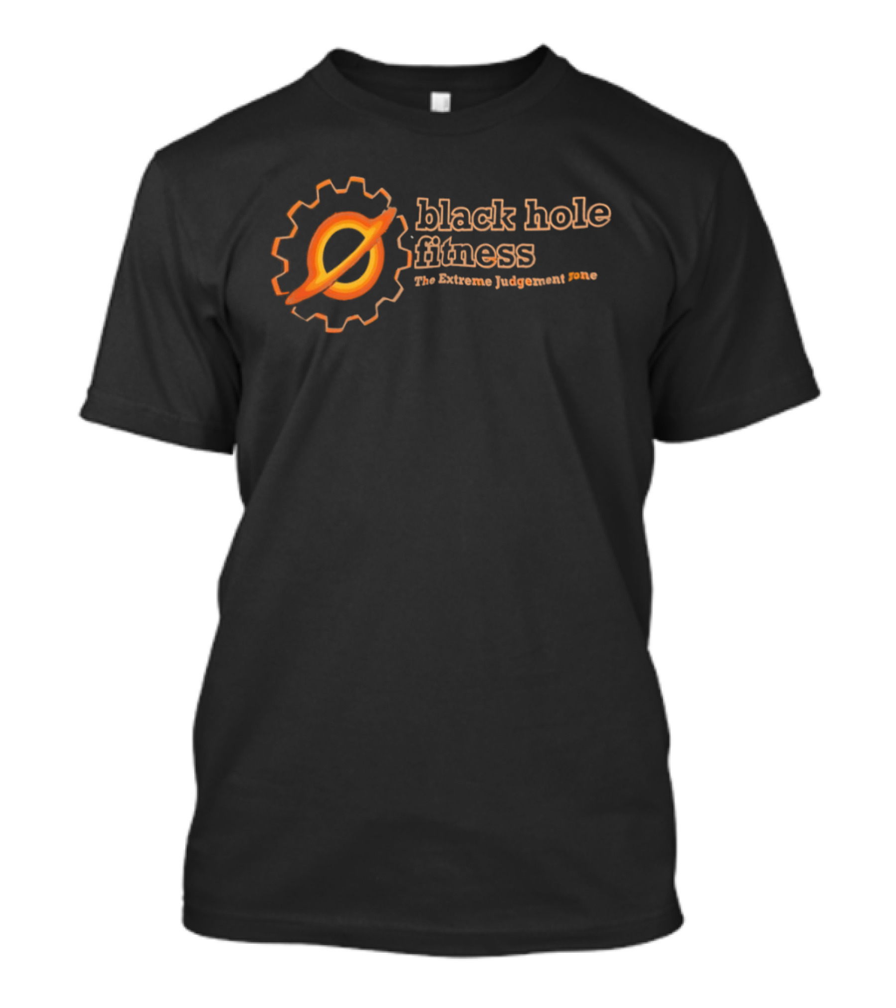 Black Hole Fitness The Extreme Judgement Zone T-Shirt