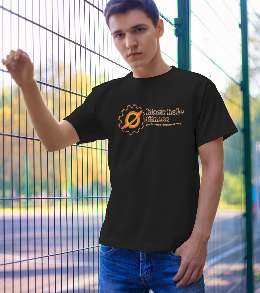 Black Hole Fitness The Extreme Judgement Zone T-Shirt