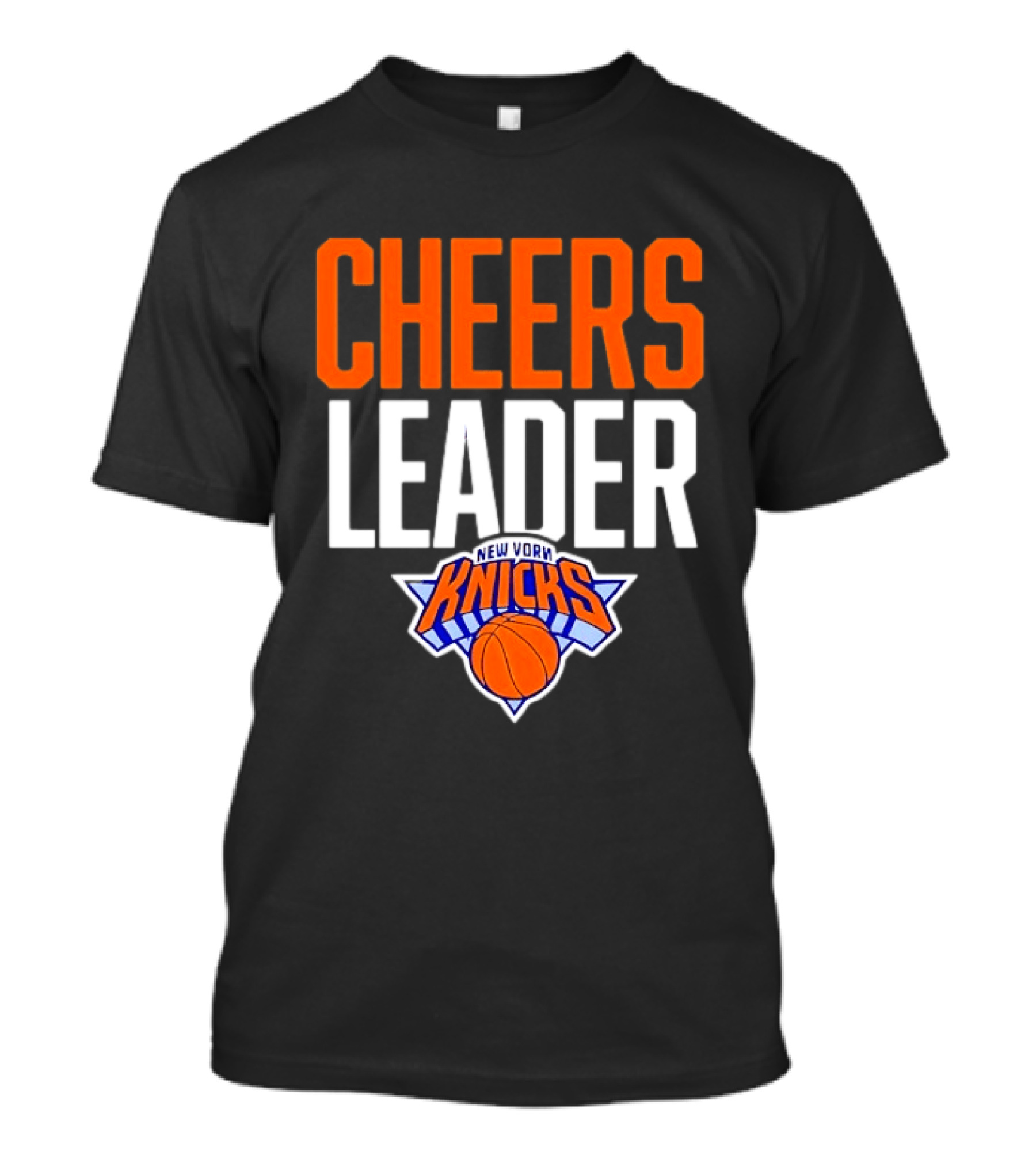 Cheers Leader New York Knicks NBA Basketball T-Shirt