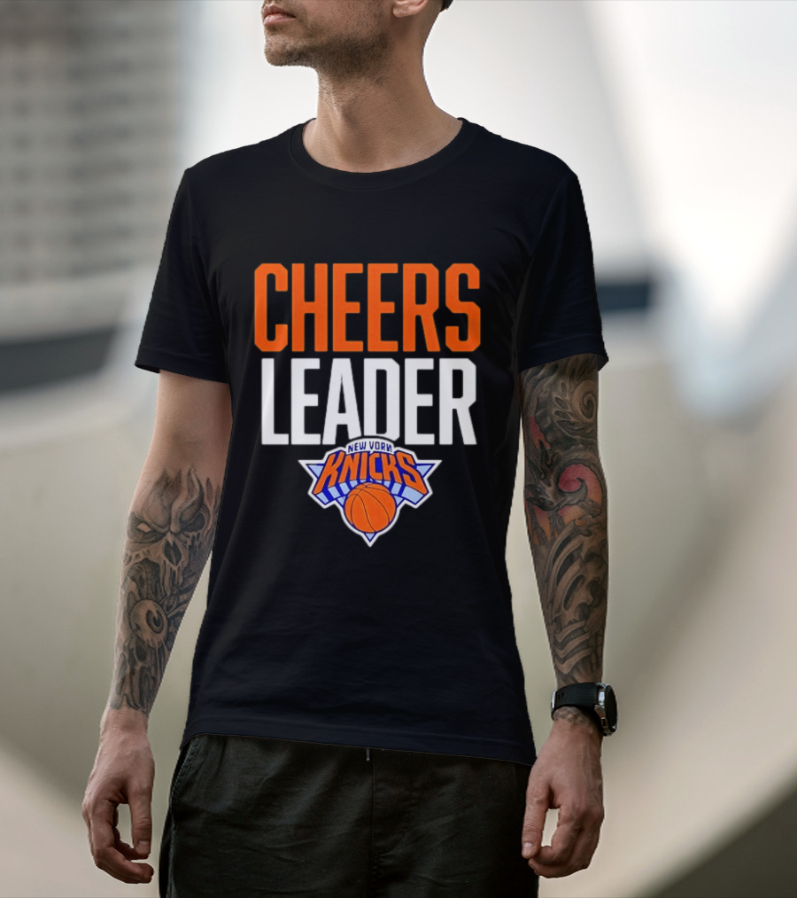 Cheers Leader New York Knicks NBA Basketball T-Shirt