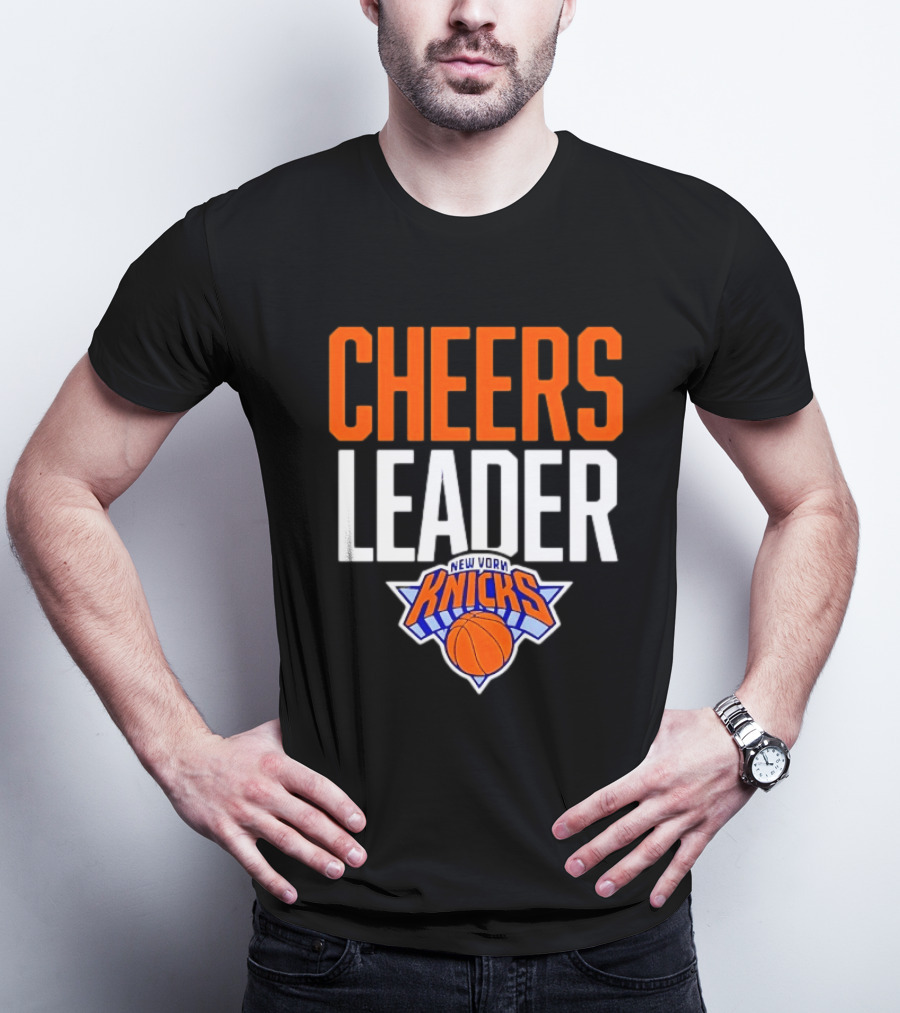 Cheers Leader New York Knicks NBA Basketball T-Shirt