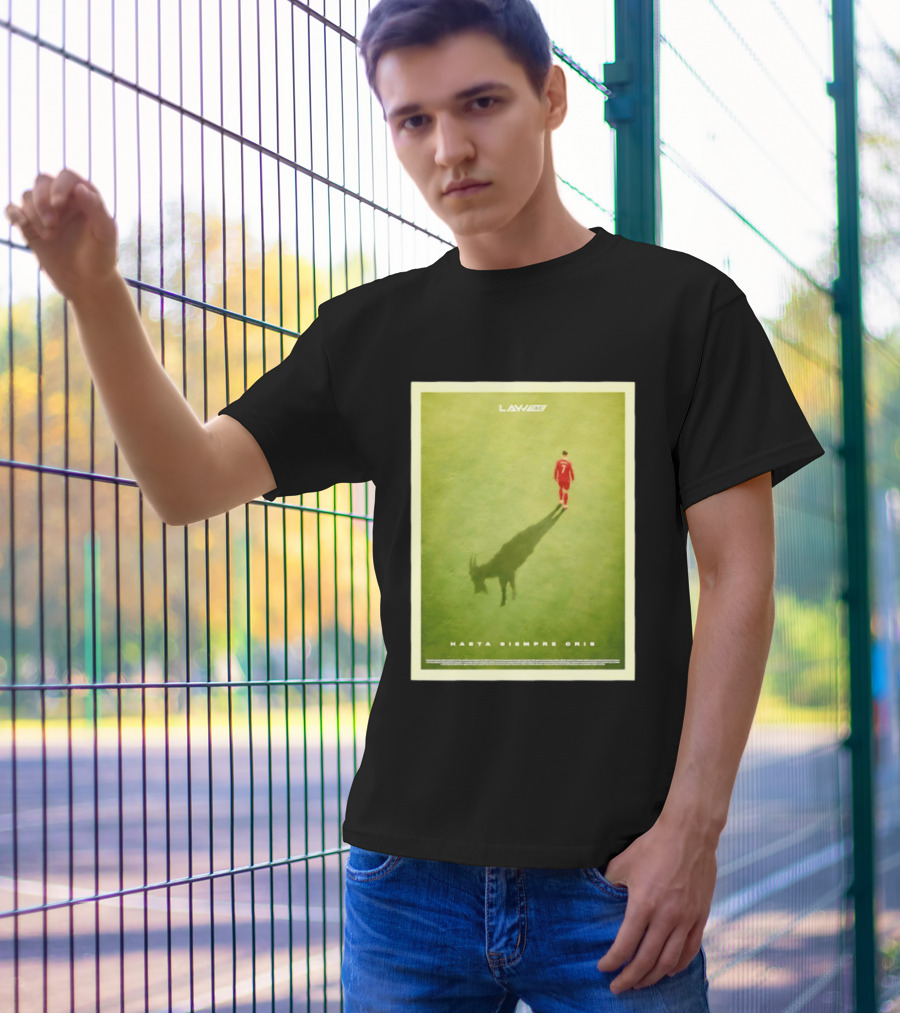 Cristiano Ronaldo Portugal Goat Hasta Siempre Cris T-Shirt