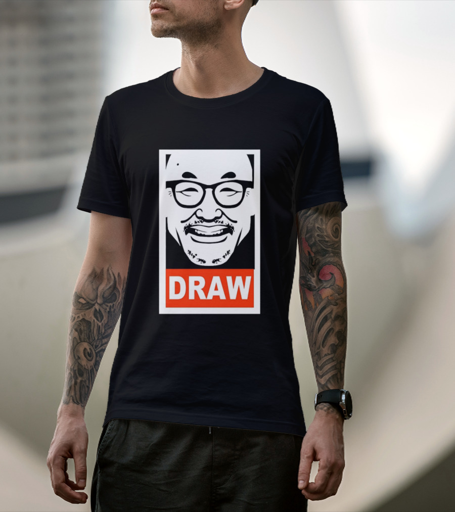 Draw Bob Ross The Joy Of Painting T-Shirt