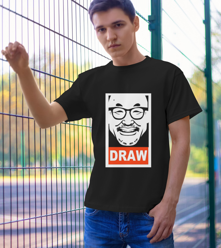 Draw Bob Ross The Joy Of Painting T-Shirt