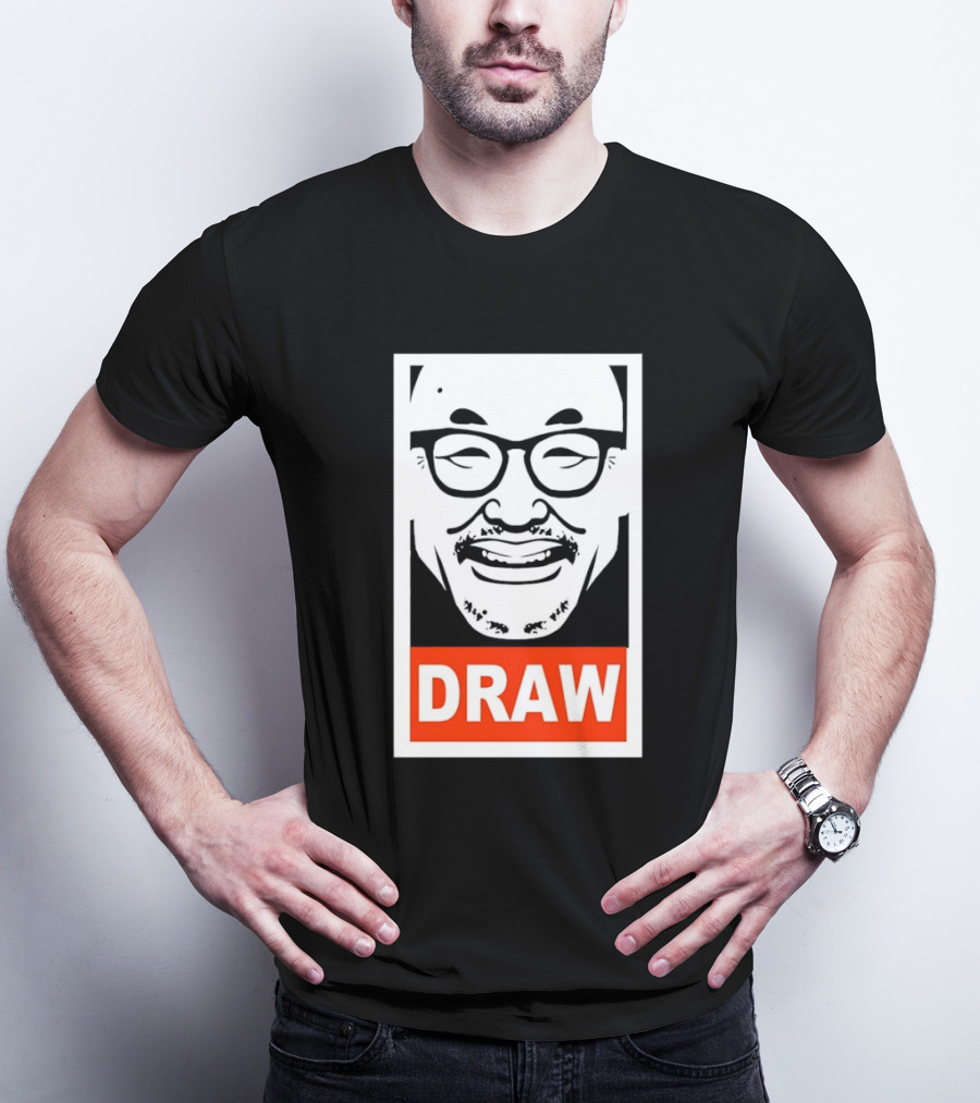 Draw Bob Ross The Joy Of Painting T-Shirt