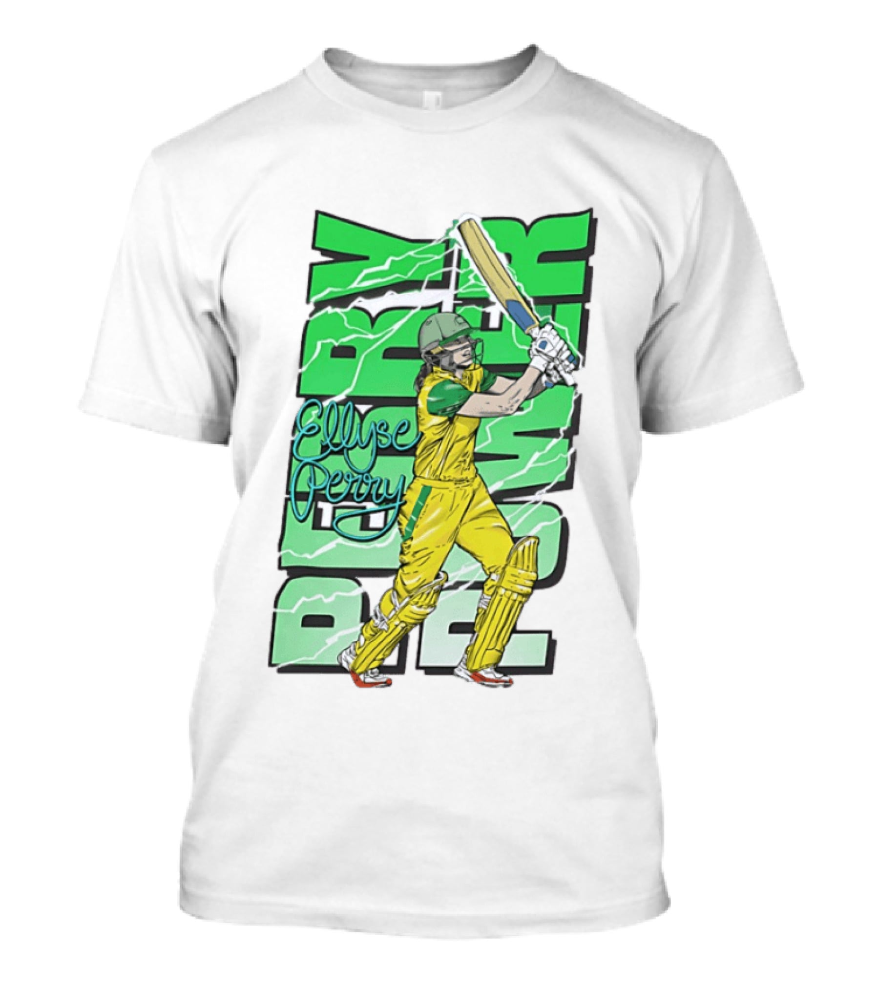 Ellyse Perry Australian Power Cricket Player Australia T-Shirt