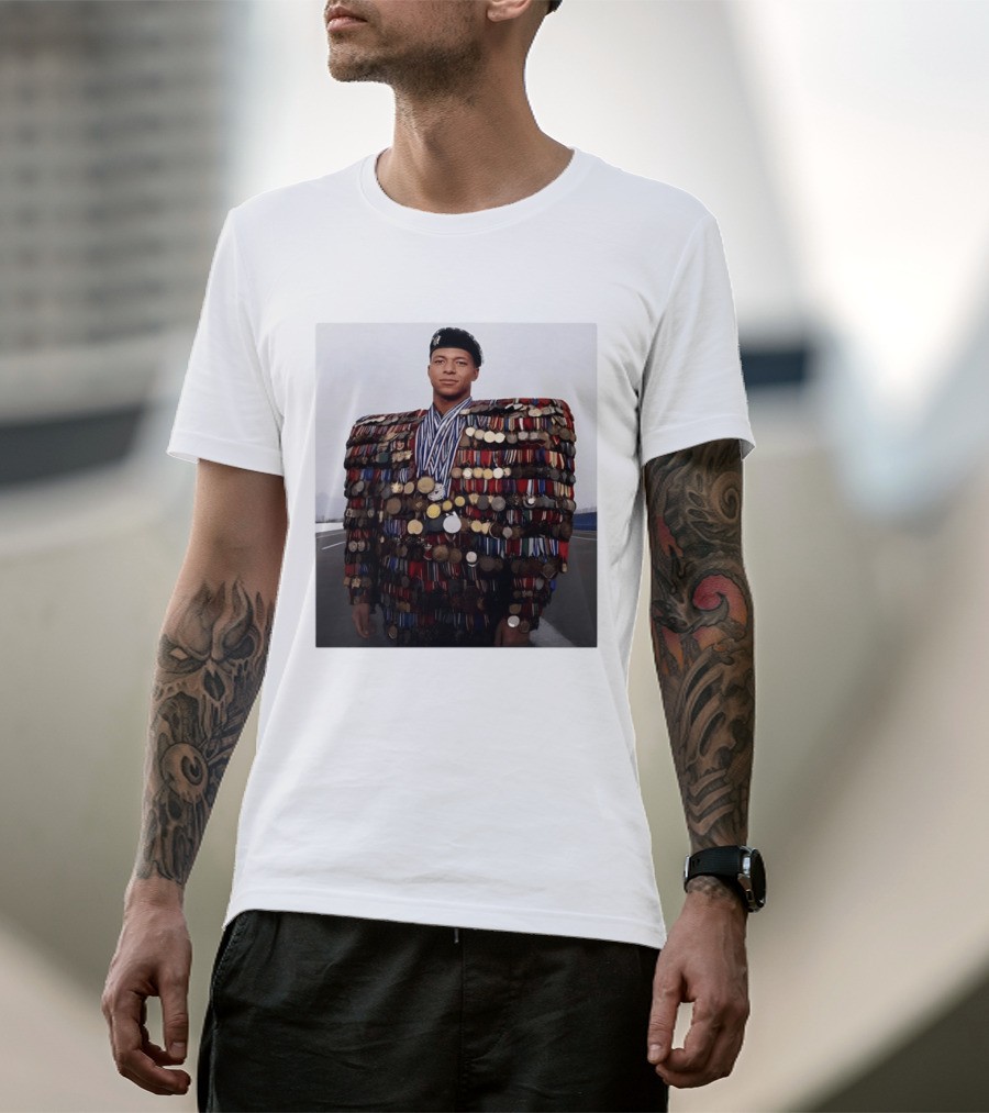 Kylian Mbappe Meme Medal Jacket Dictator T-Shirt