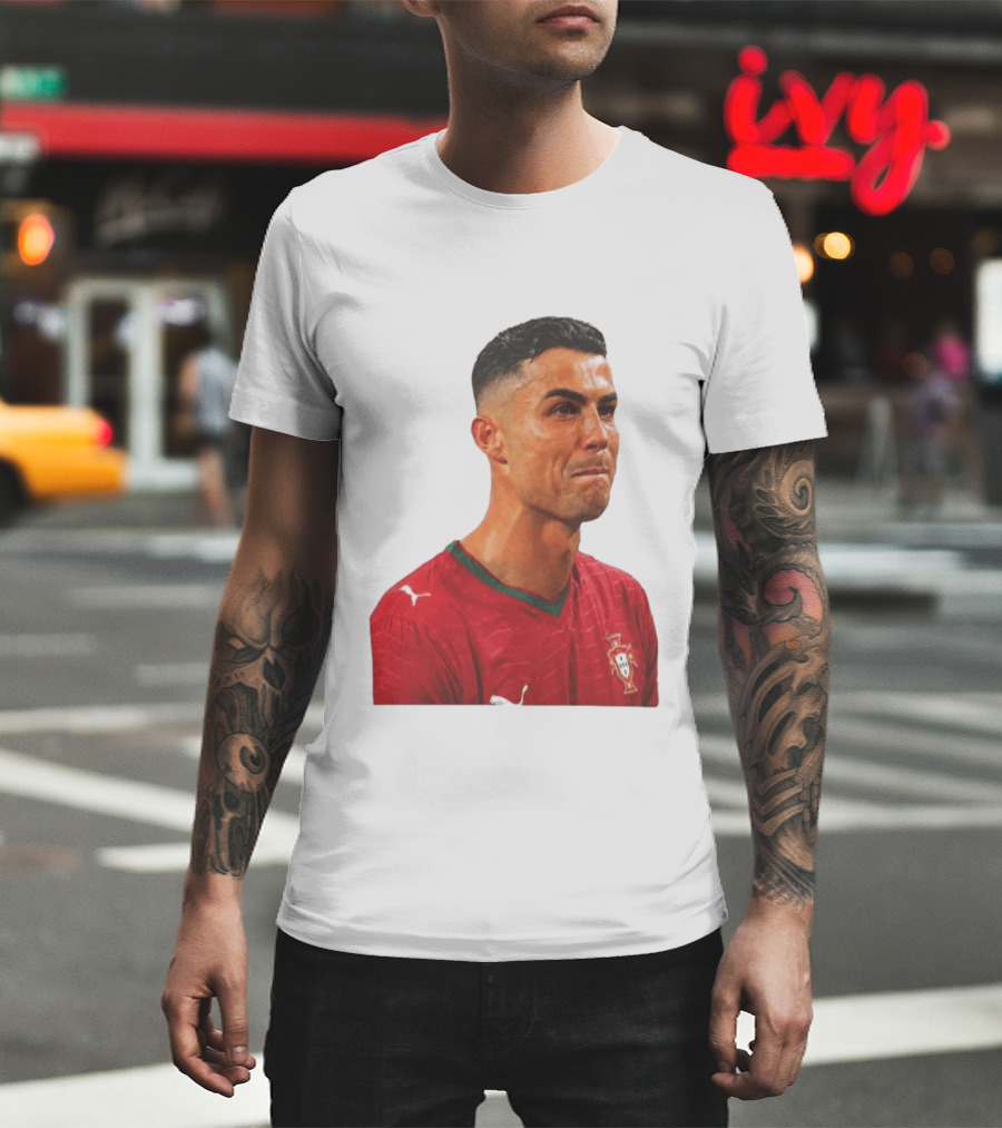 Cristiano Ronaldo Portugal Emotional Moment T-Shirt