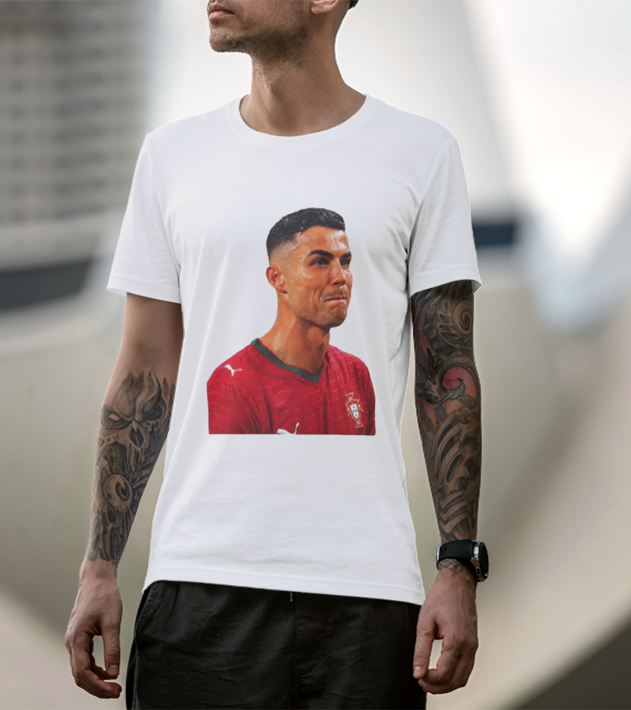 Cristiano Ronaldo Portugal Emotional Moment T-Shirt