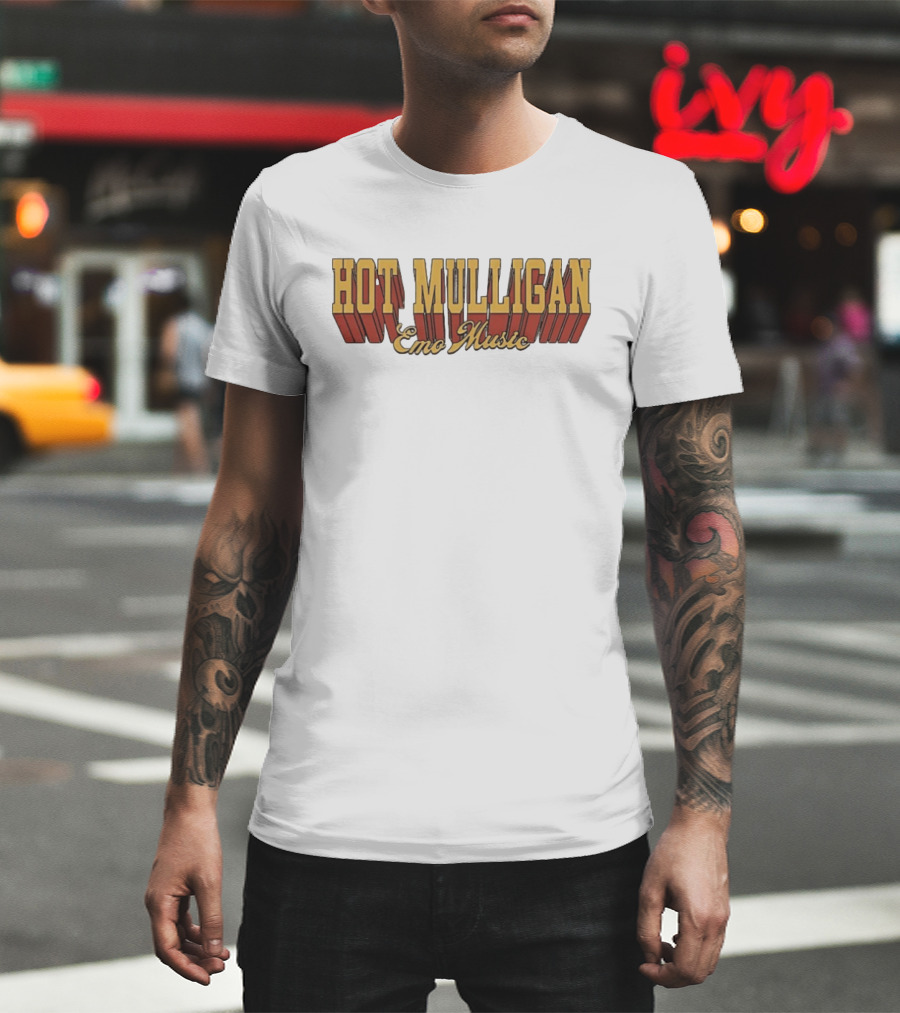 Hot Mulligan Emo Music Varsity 2026 T-Shirt