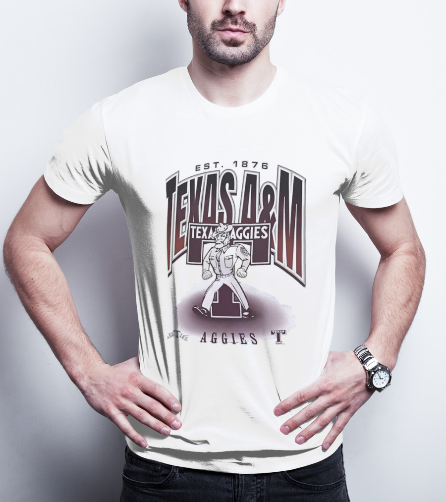 Texas A&M Aggies Est 1876 College Station Traditions Aggieland Football Texas T T-Shirt
