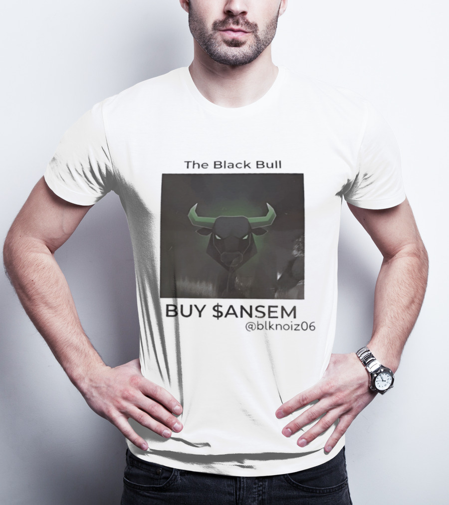 The Black Bull Buy $ANSEM Blknoiz06 Crypto T-Shirt