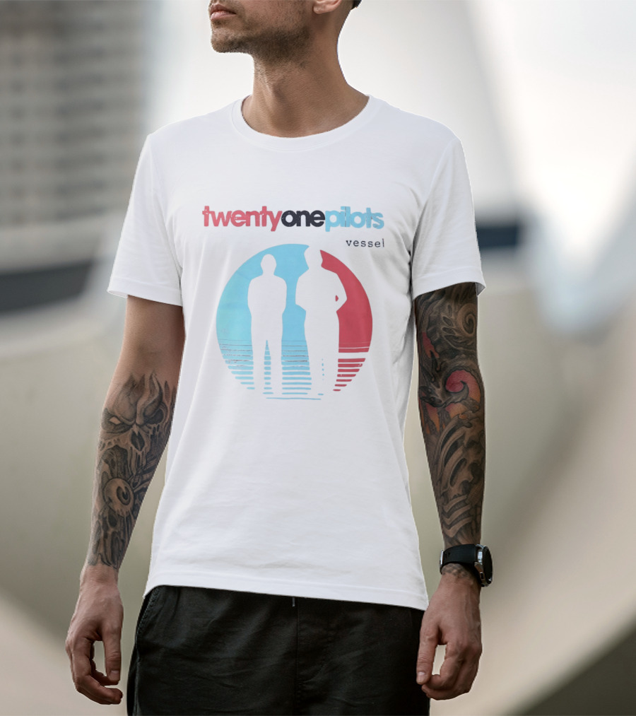 Twenty One Pilots Vessel Silhouettes Tyler Joseph T-Shirt