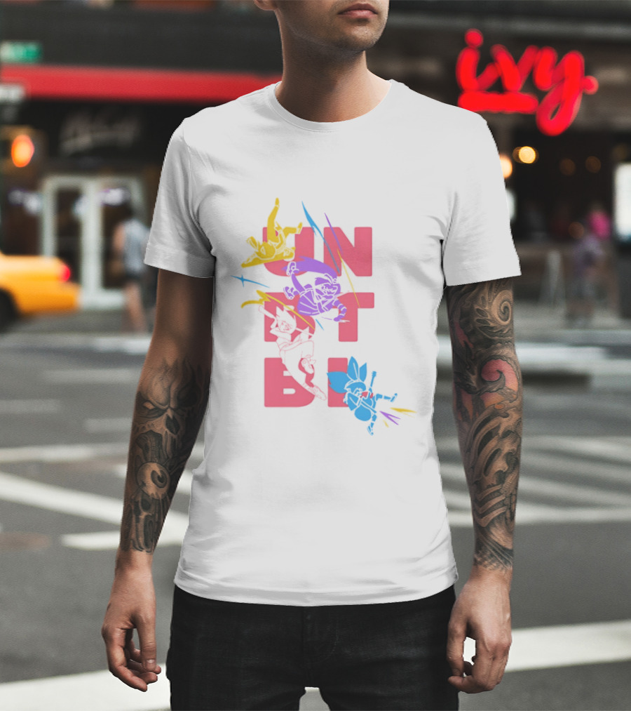 Unbeatable Anime Collage Manga Colorful T-Shirt