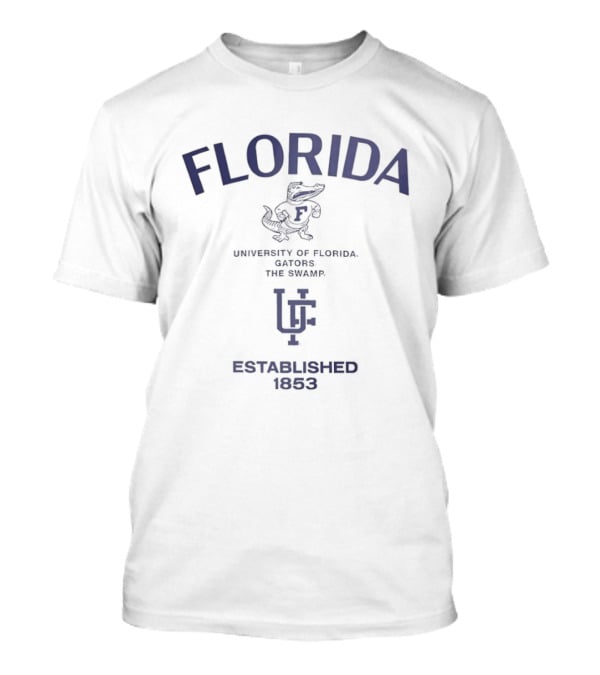Florida Gators The Swamp UF Established 1853 T-Shirt