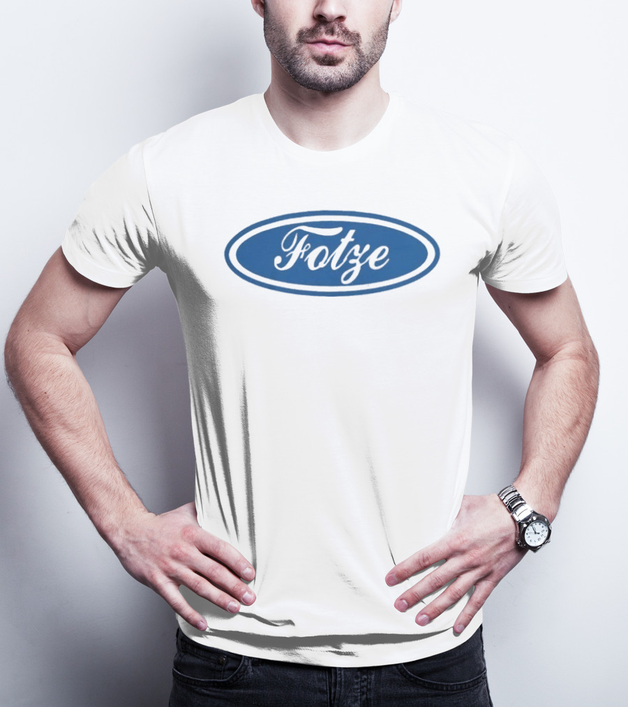Versager Clothing Fotze Blue Oval T-Shirt