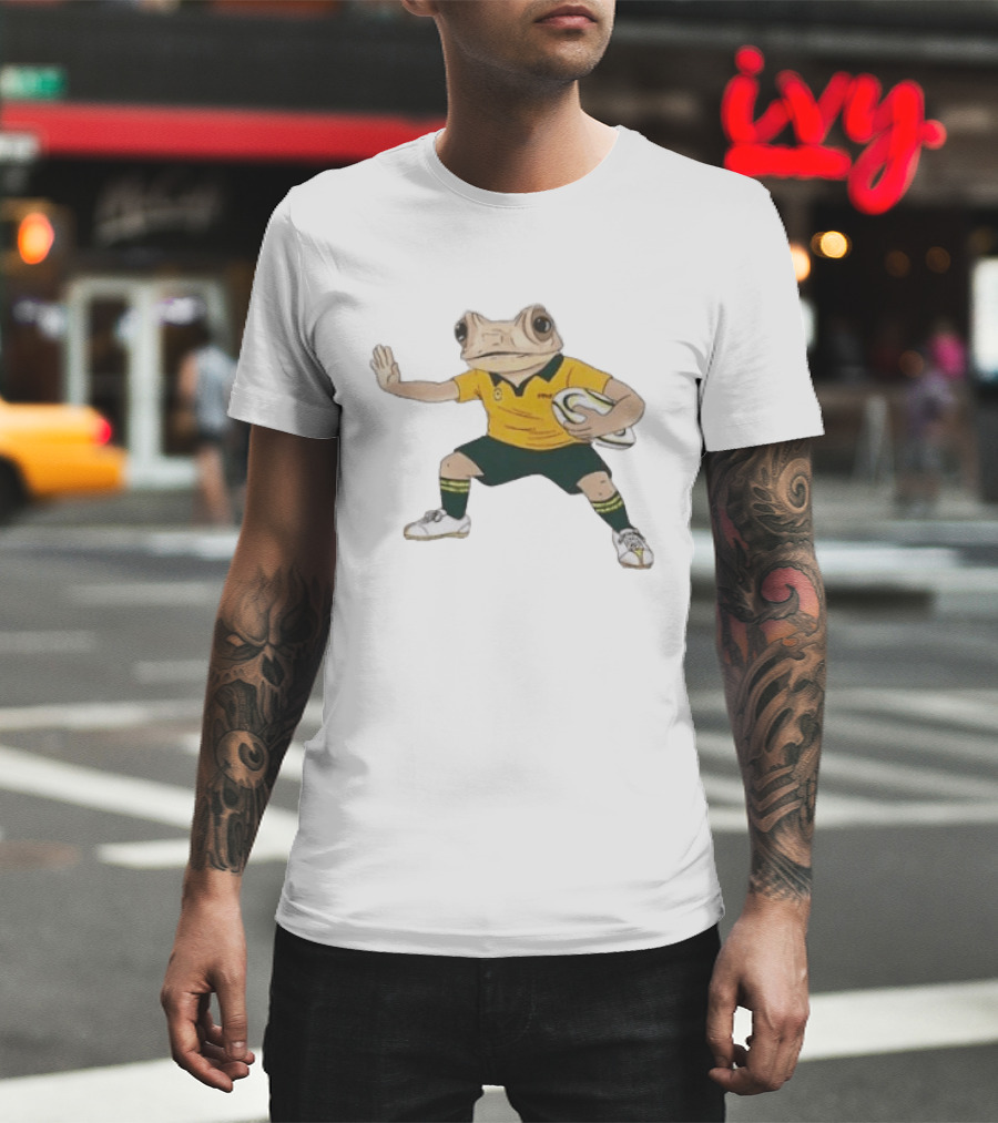 Bad Bunny Sapo Concho World Tour Rugby Frog Sporting T-Shirt