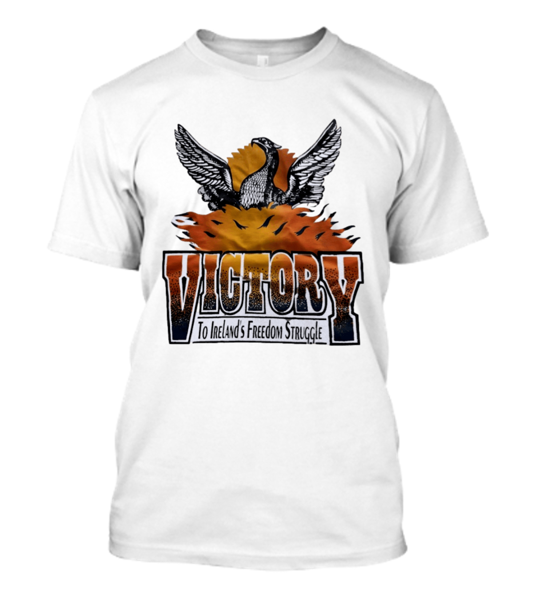 Victory Ireland Freedom Struggle Phoenix Wings Rising T-Shirt