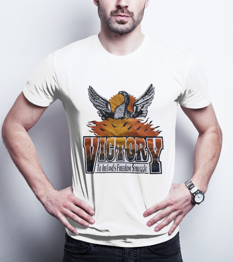 Victory Ireland Freedom Struggle Phoenix Wings Rising T-Shirt